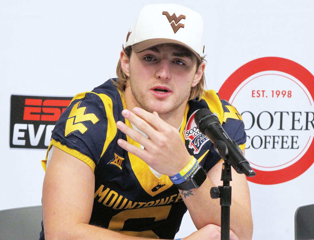 Strong outro: Garrett Greene in his last game playing QB for WVU | News ...